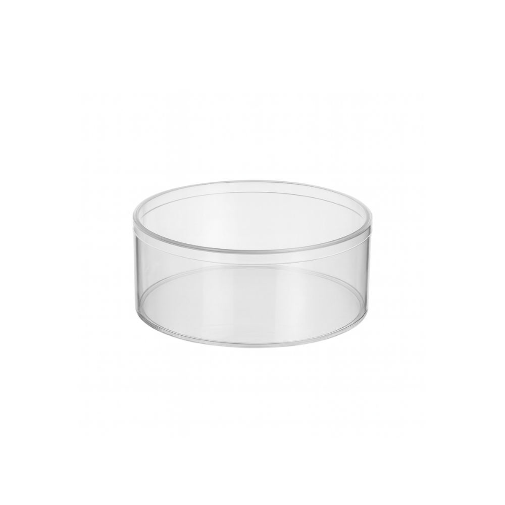 15oz Round Clear Dessert Container W/ Lid | 4.72x1.97" – HD Bio Packaging