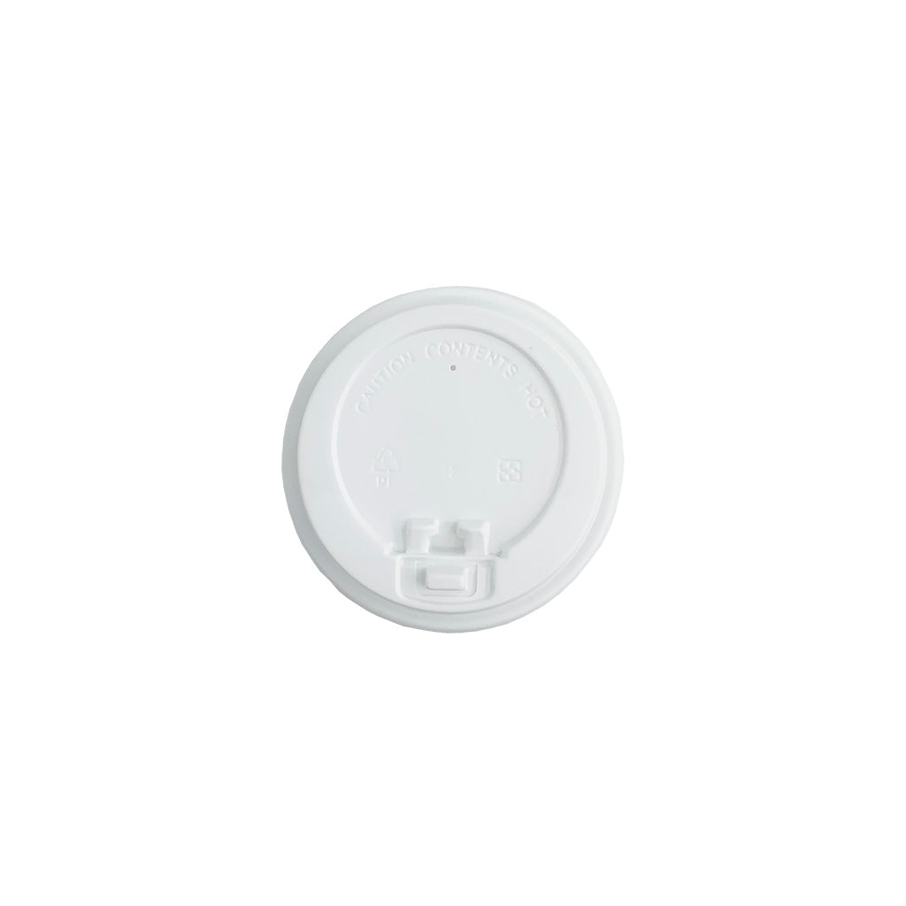 D90 90mm White Flip Top Lid Fit 10/12/16/20oz Hot Paper Cup-1000 Pcs ...