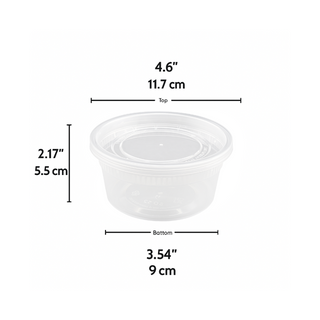 Microwavable Take Out Deli Containers | HD Bio Packaging