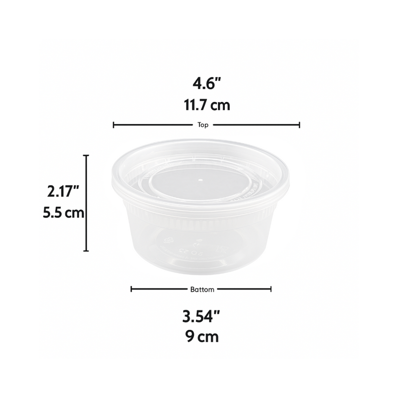Microwavable Take Out Deli Containers | HD Bio Packaging