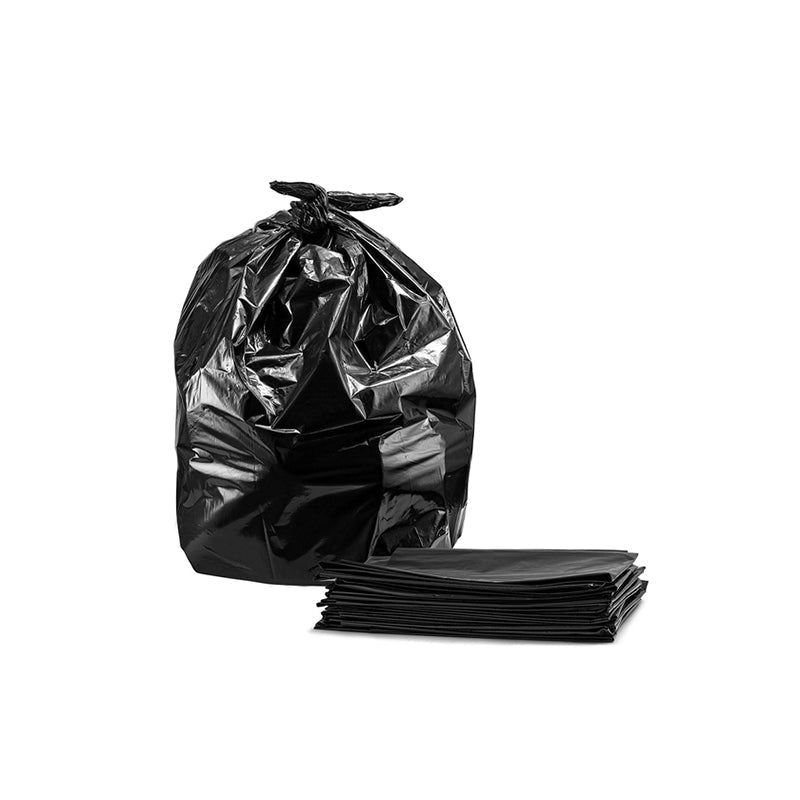 #334455 | 35x50" X-Strong Black Garbage Bag - 100 Pcs – HD Bio Packaging
